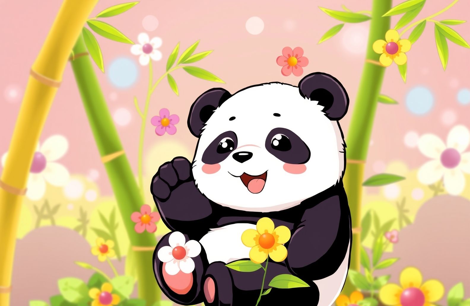 🔥 Free Download Cute Anime Panda Wallpaper by @sherrij | WallpaperSafari