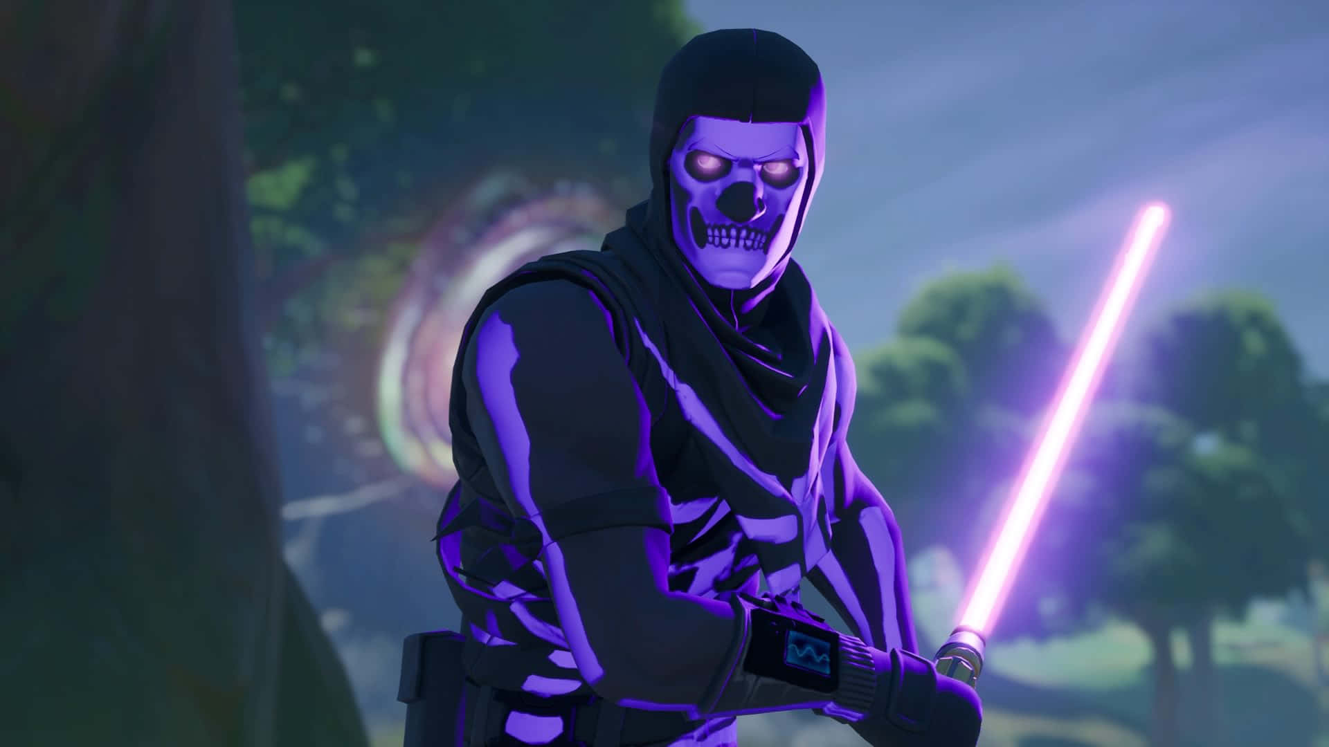 🔥 Free Download Purple Skull Trooper Wallpaper by @kristinap ...