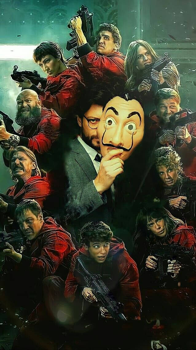 🔥 [30+] Money Heist Poster Wallpapers | WallpaperSafari