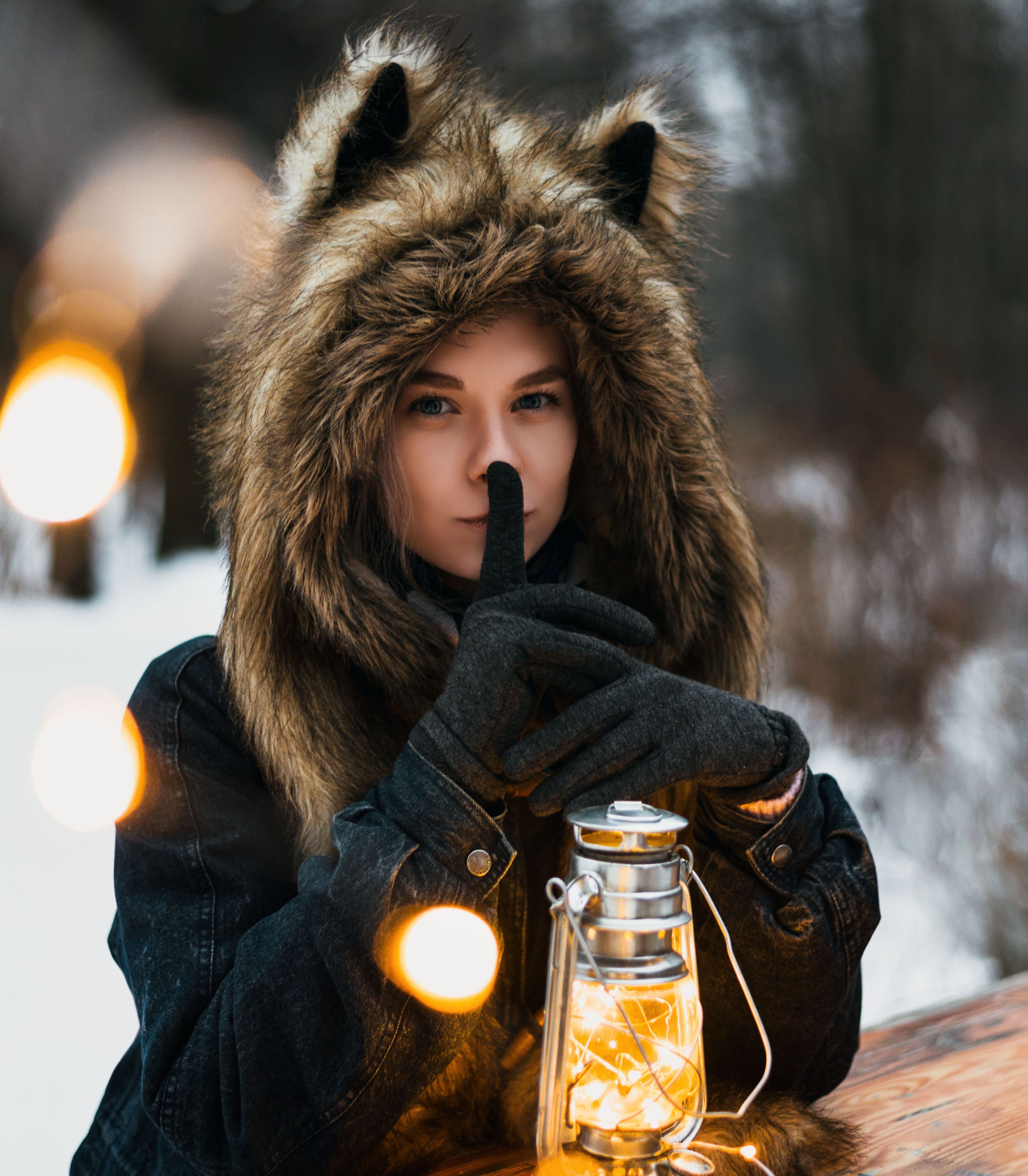 🔥 Free Download Woman Wearing Black And Brown Coat 4k Wallpaper ...
