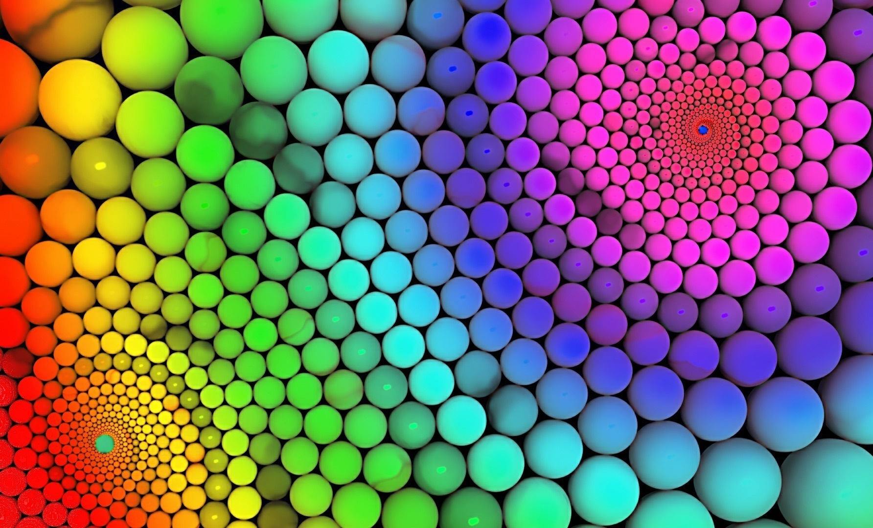 🔥 Free Download Millions Of Colorful Balls Rainbow On The Wall by ...
