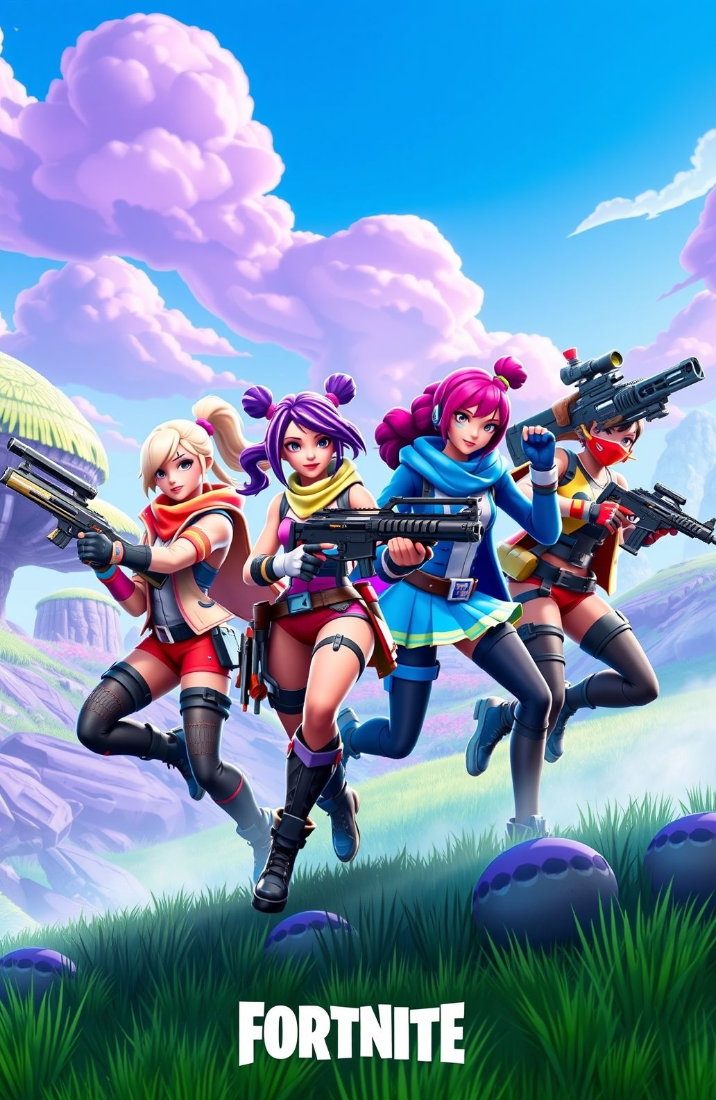 🔥 [40+] Fortnite Girls Wallpapers | WallpaperSafari