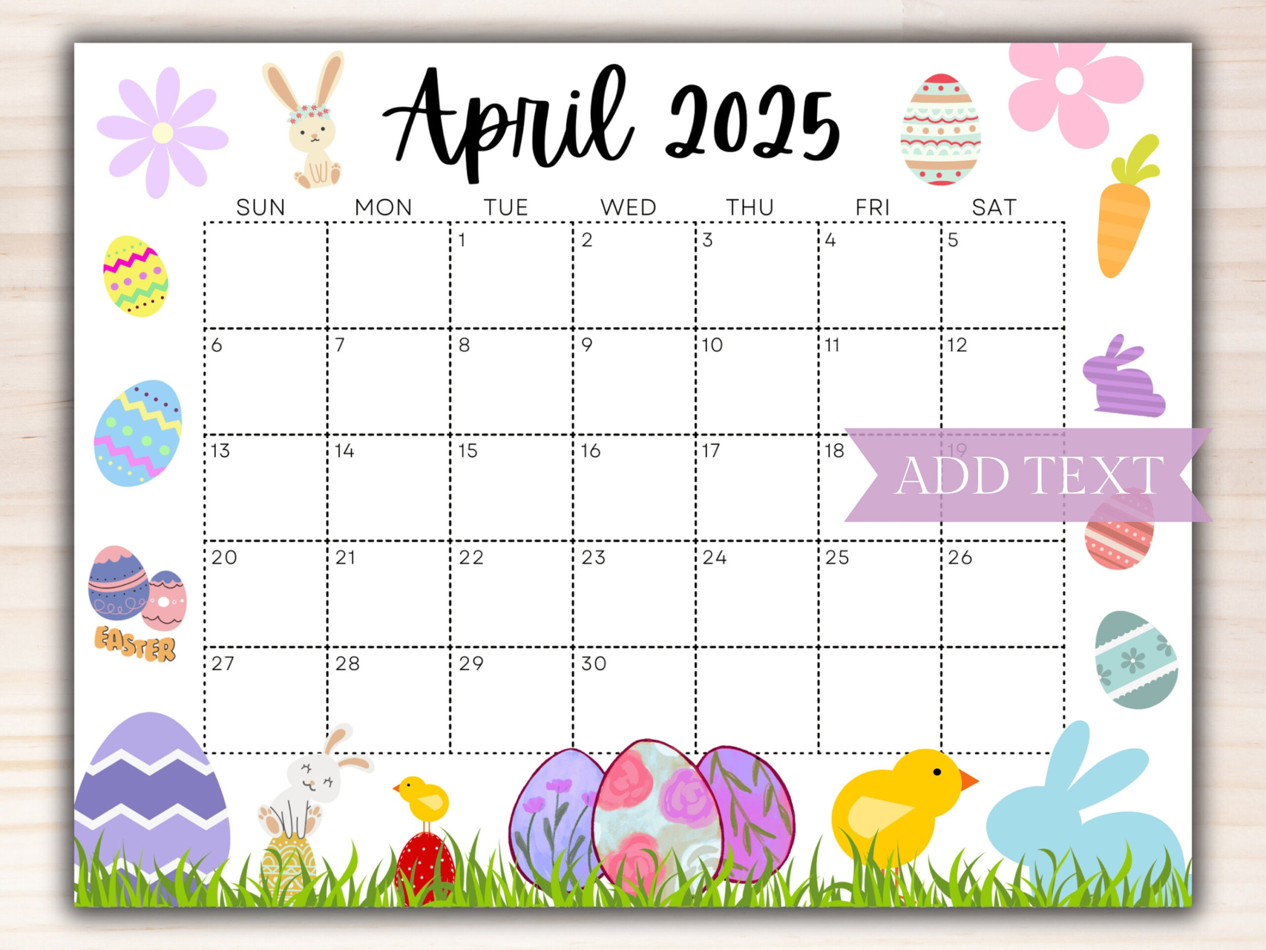 🔥 Free Download April Calendar With Holidays Printable Wallpaper by ...
