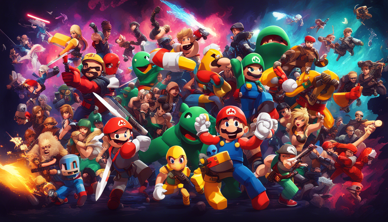 🔥 [50+] Video Game Characters Wallpapers | WallpaperSafari