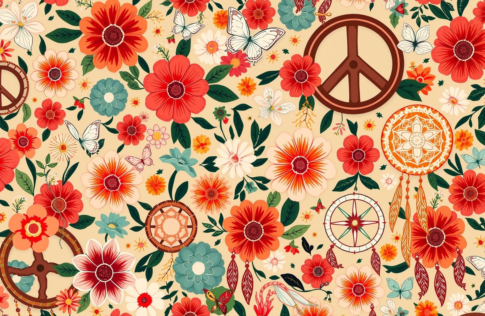 🔥 Free Download Vintage Hippie Aesthetic Wallpaper by @heathernorris ...