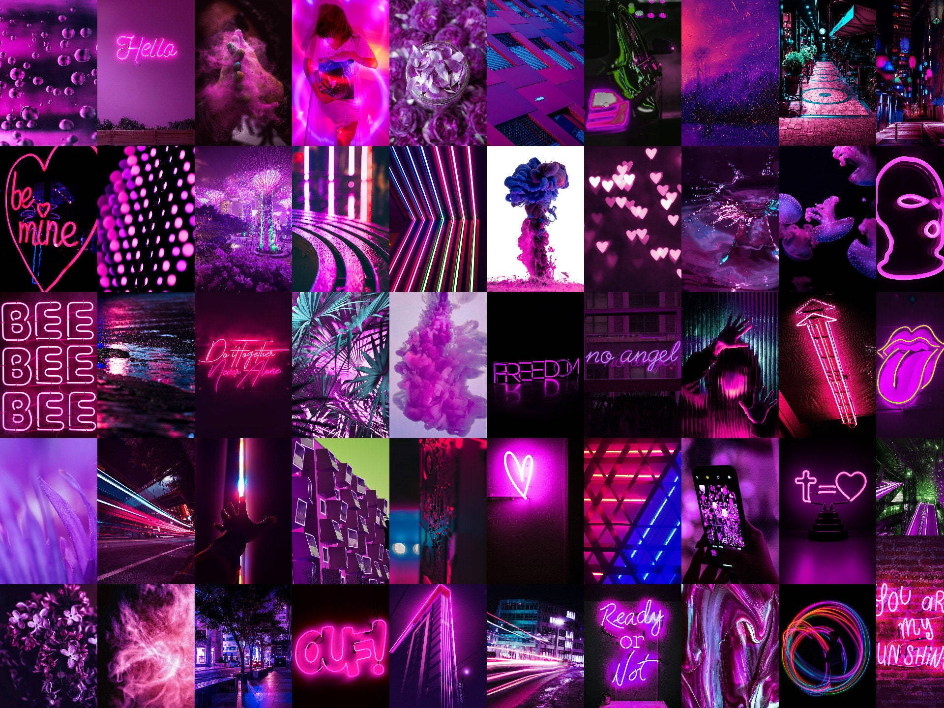 🔥 [60+] Neon Pink Aesthetic Wallpapers | WallpaperSafari