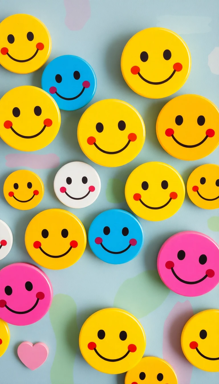 🔥 Free Download Cute Smiley Face Wallpaper by @adrianafaulkner ...