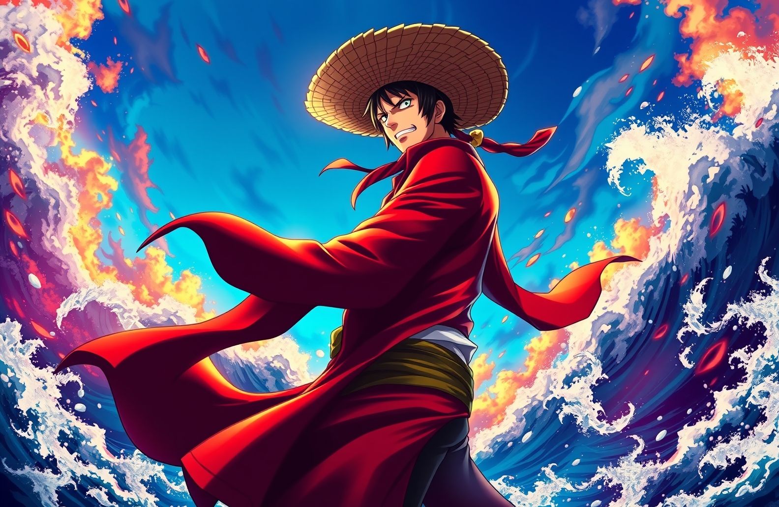 🔥 Free Download Awesome Akagami Shanks Wallpaper Themes by ...