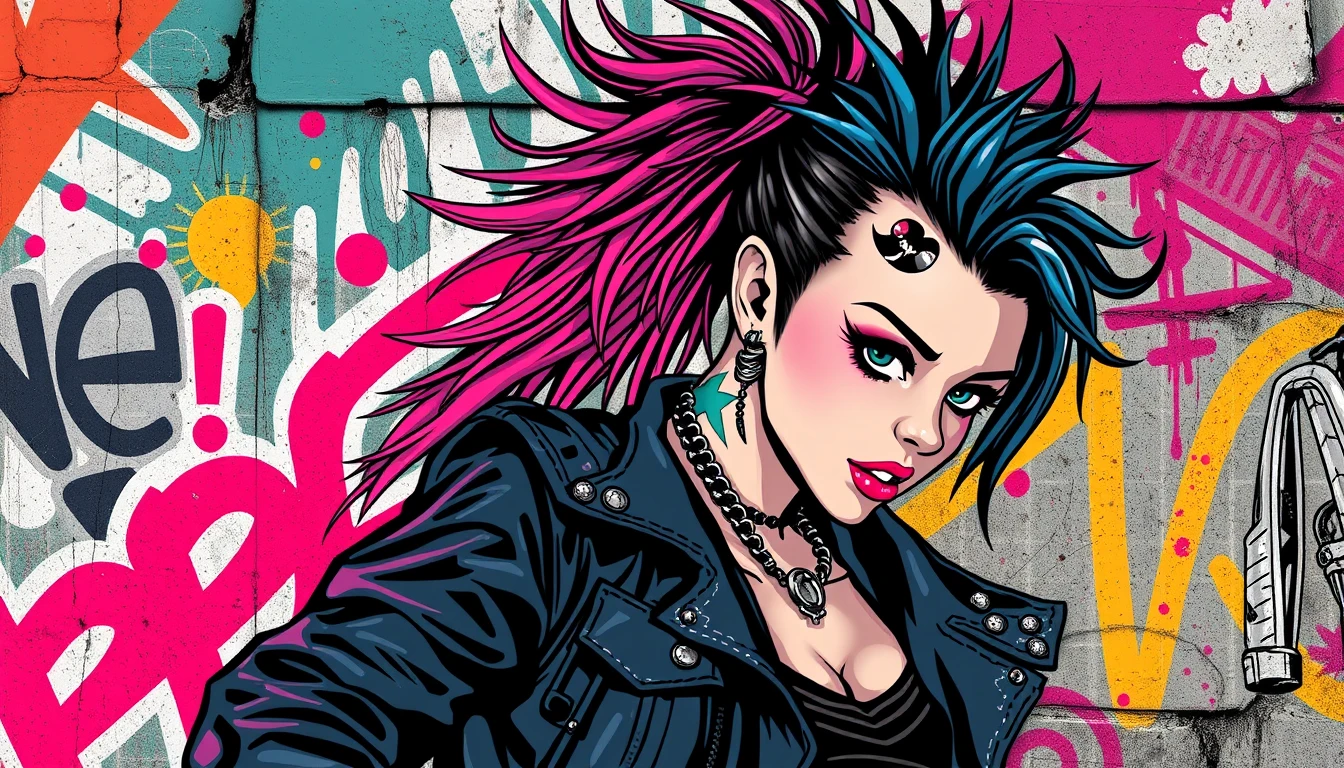 🔥 Free Download Punk Girl Wallpaper by @sfitzgerald84 | WallpaperSafari