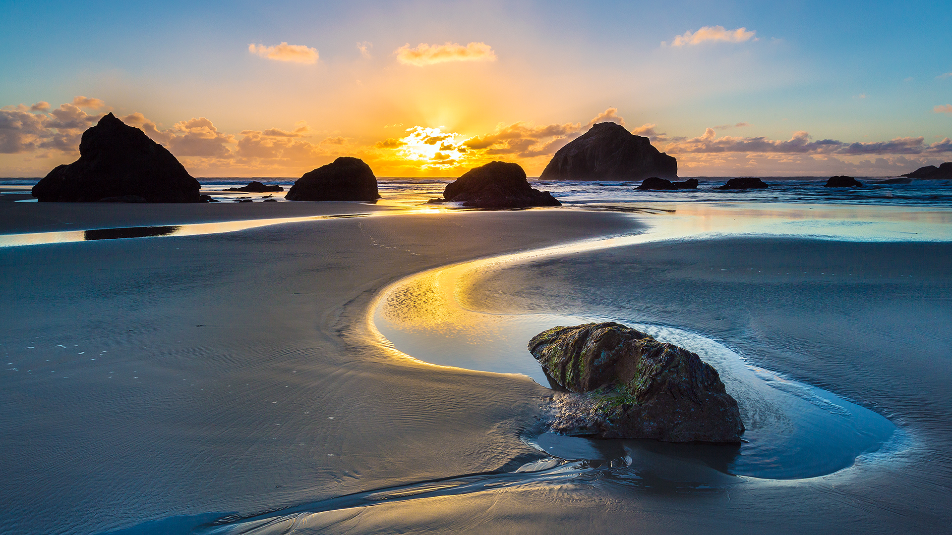 🔥 Free Download Bandon Face Rock In Oregon Usa Wallpaper Dottech by ...