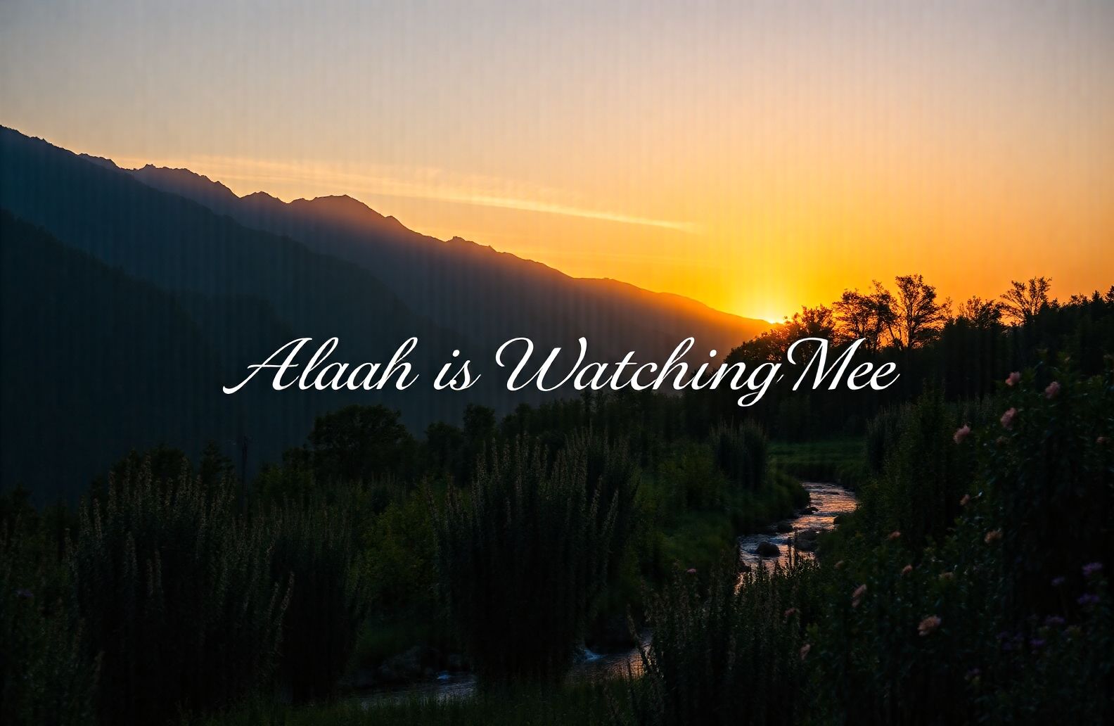 🔥 [30+] Allah Is Watching Me Wallpapers | WallpaperSafari