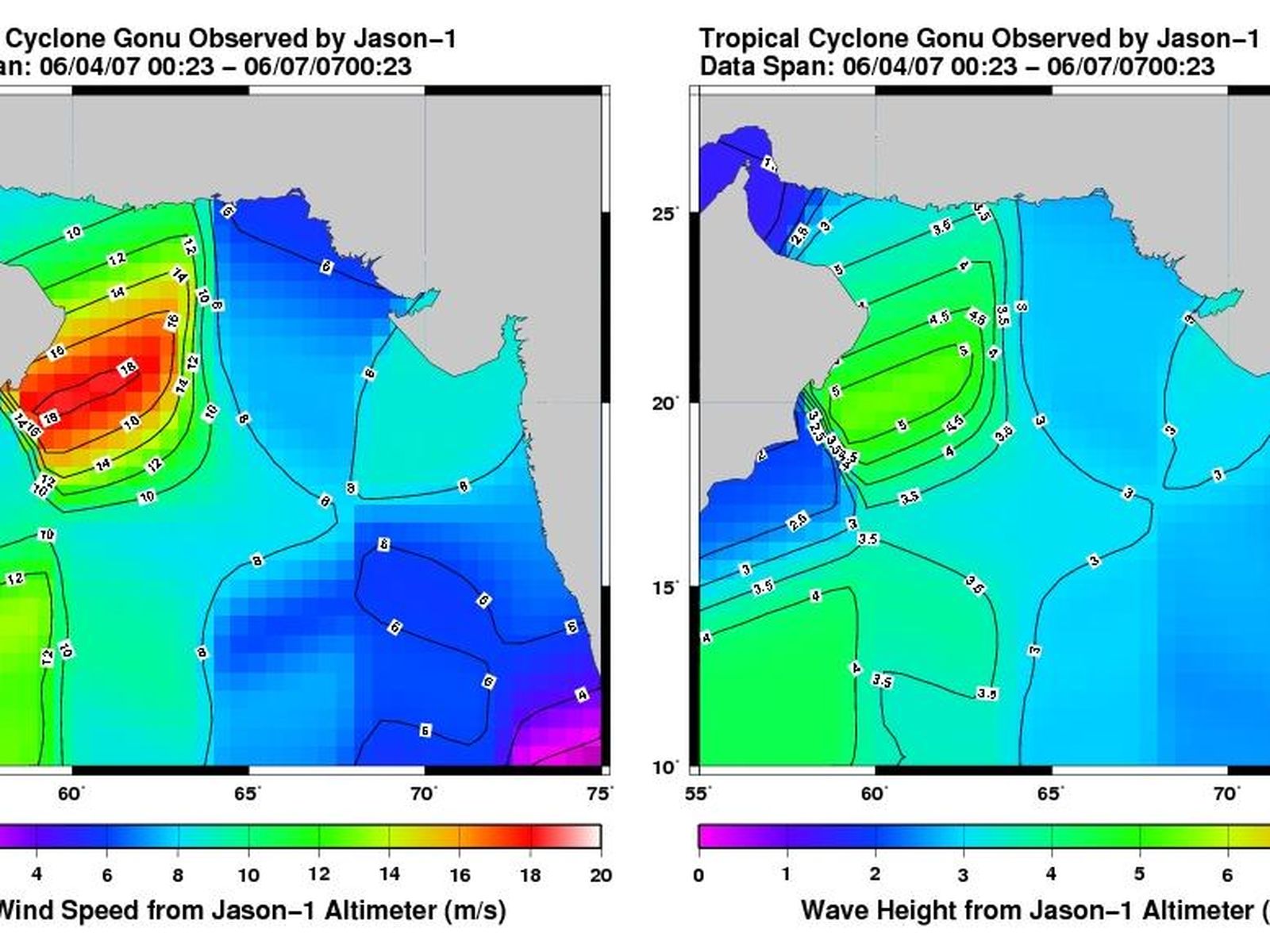 🔥 Free Download Space Image Jason Tracks Powerful Tropical Cyclone Gonu ...
