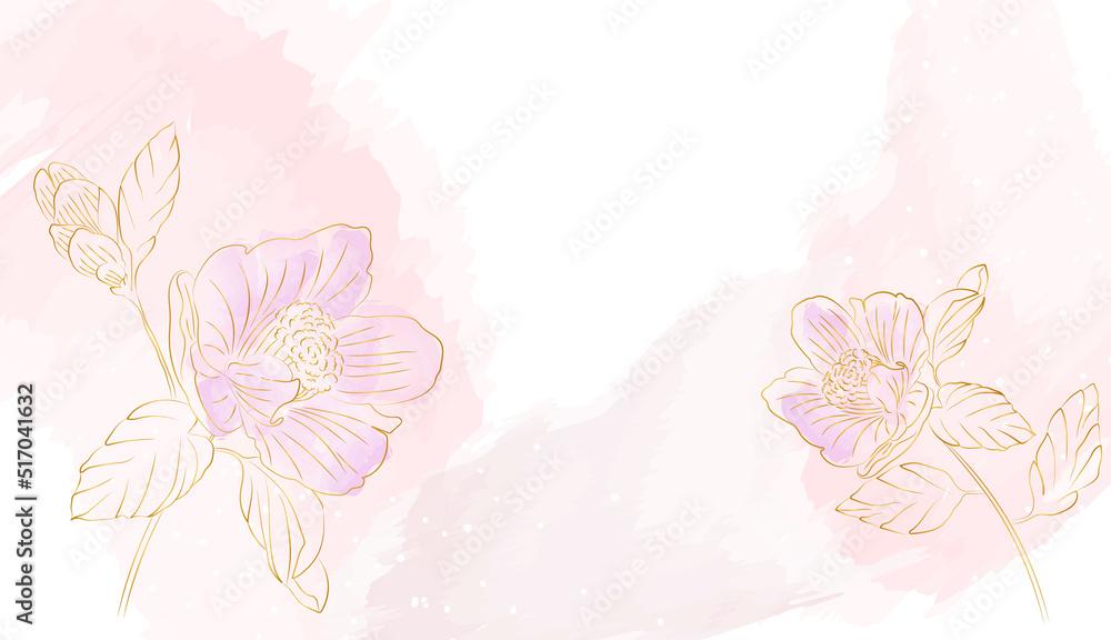 [34+] Spring Flower Drawing Wallpapers | WallpaperSafari