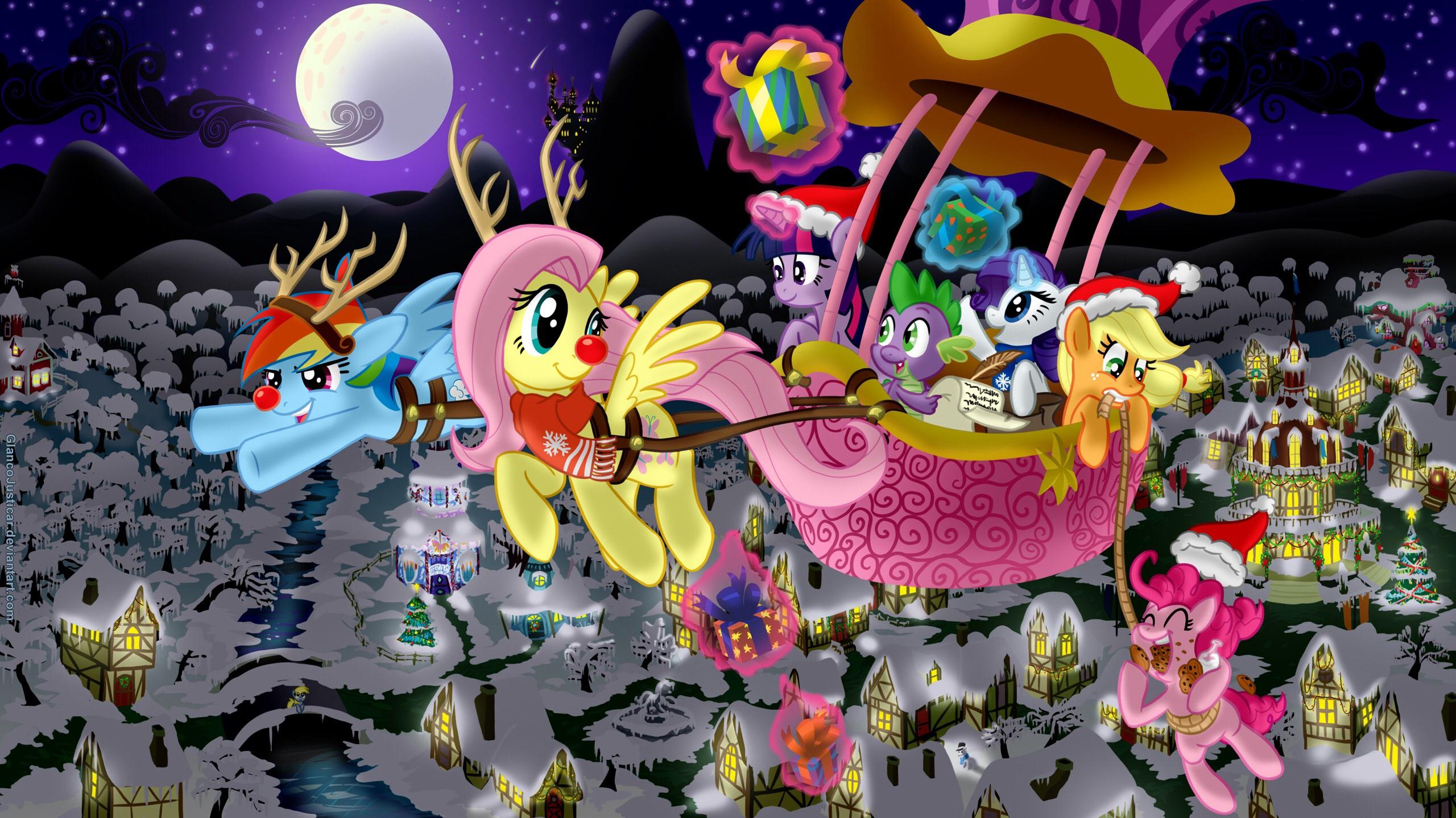 🔥 Free Download Mlp Christmas My Little Poney Photo by @ashleym58 ...
