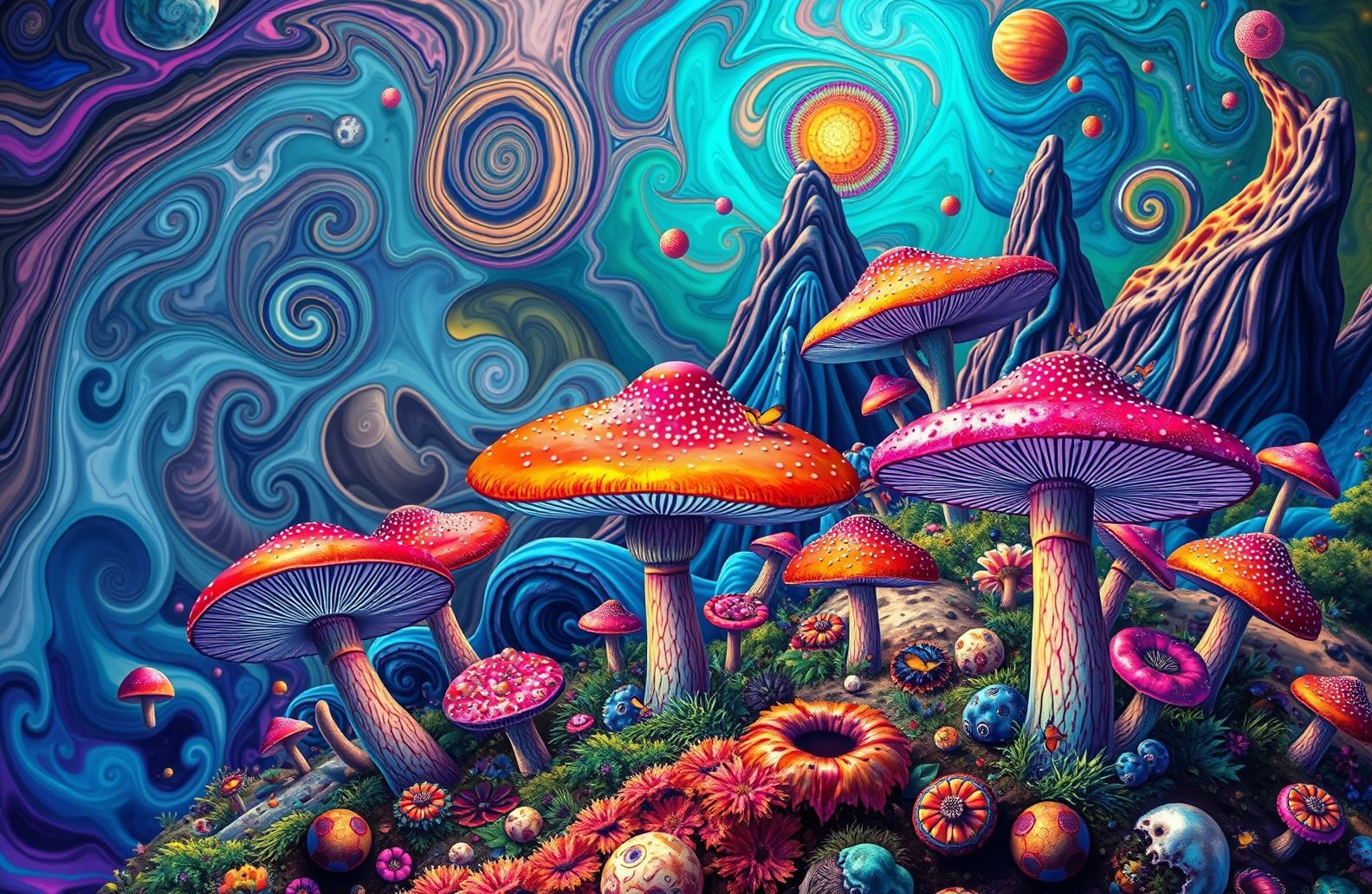 🔥 Free Download Trippy Shroom Wallpaper by @wbooth | WallpaperSafari