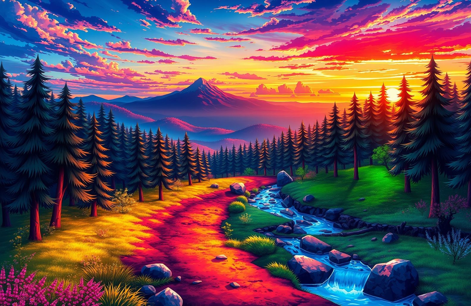 🔥 Free Download Anime Landscapes Wallpaper by @deborahe52 | WallpaperSafari