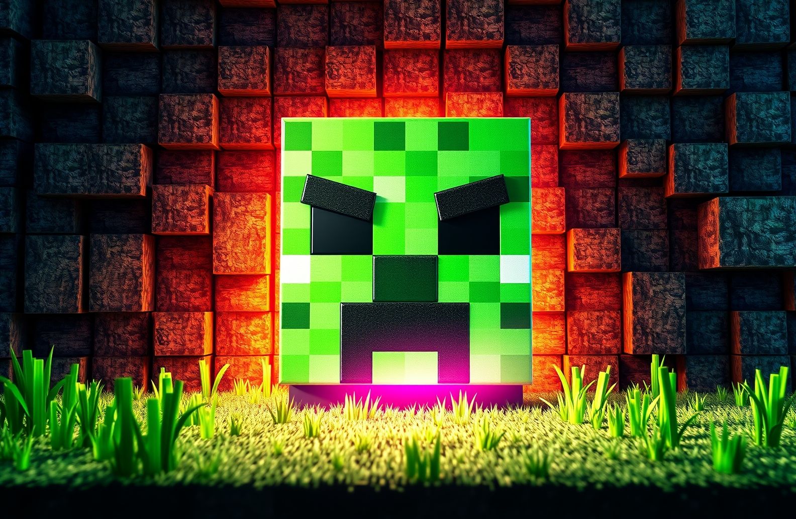 🔥 Free Download Minecraft Wallpaper Creeper Head by @joeshaw ...