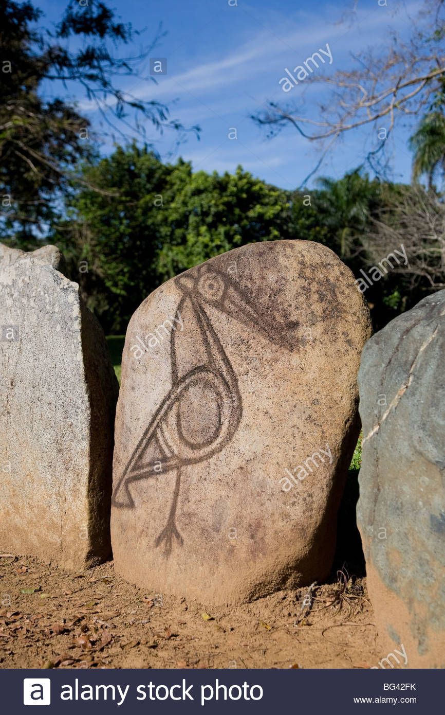 🔥 Free Download Original Inspiration Taino Petroglyph Of A Bird In ...