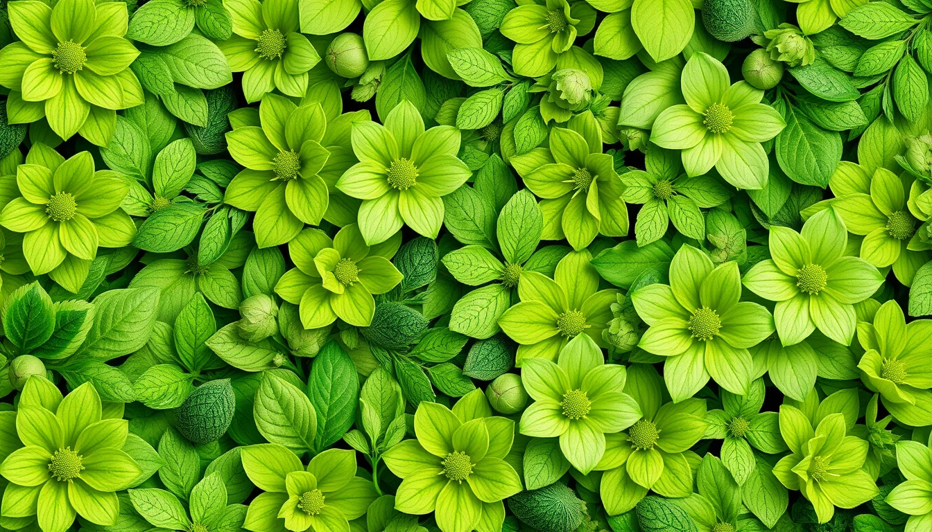 🔥 Download Green Flower Wallpaper by @sward48 on WallpaperSafari