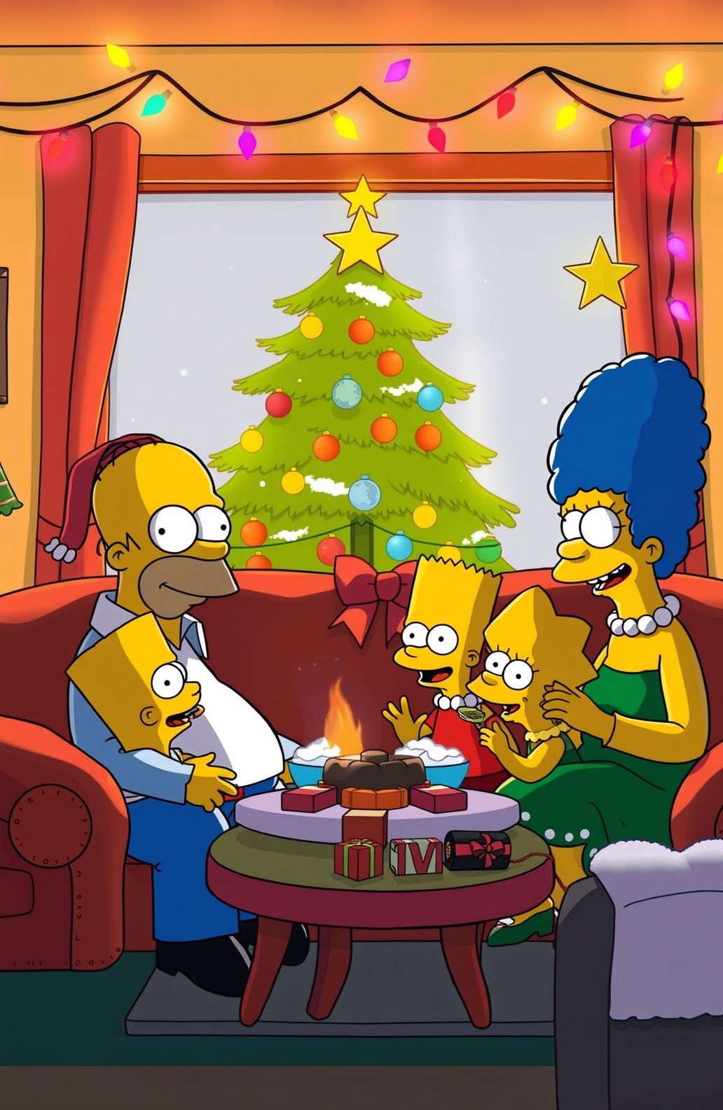🔥 Free Download Simpsons Christmas Wallpaper by @dcoleman | WallpaperSafari