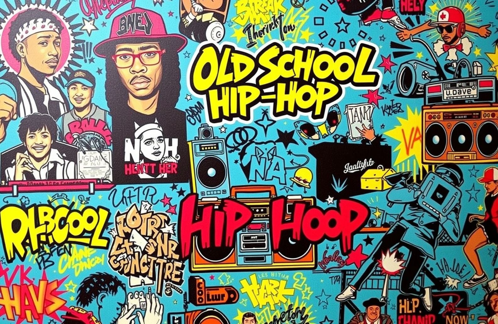 Old School Hip Hop Logo