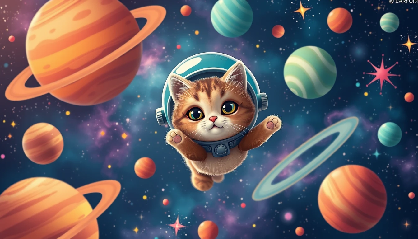 🔥 [100+] Space Cat Wallpapers | WallpaperSafari
