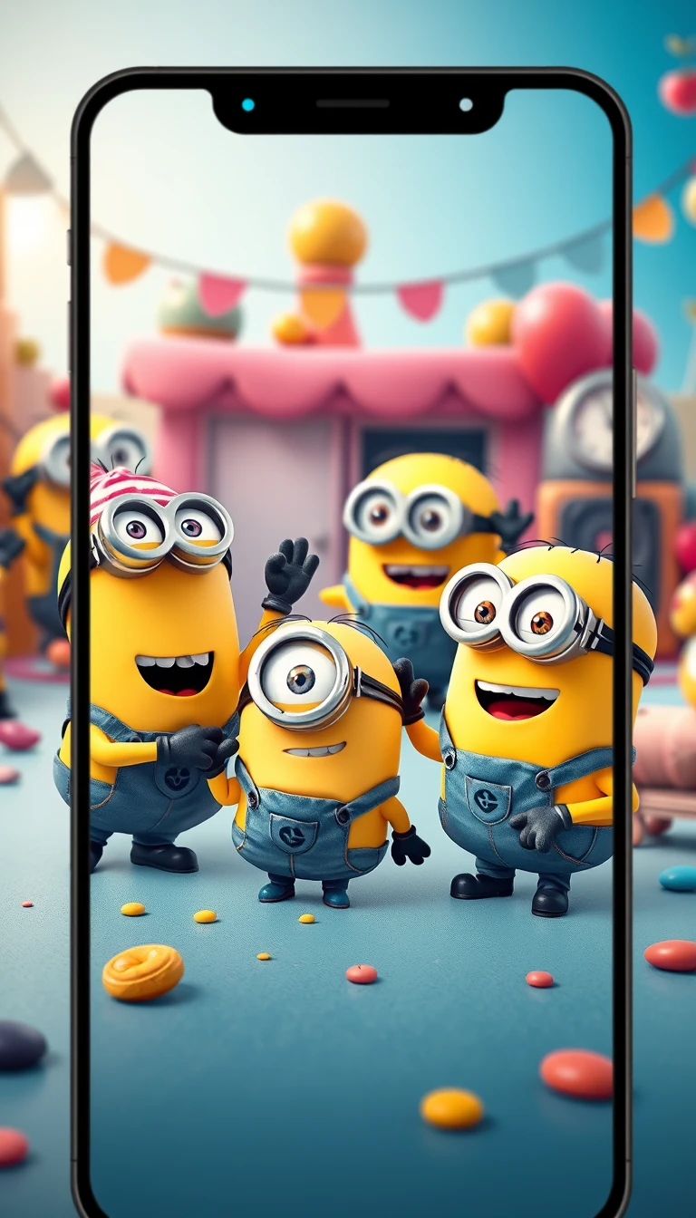 🔥 Free Download Minion Phone Wallpaper by @brandyk50 | WallpaperSafari