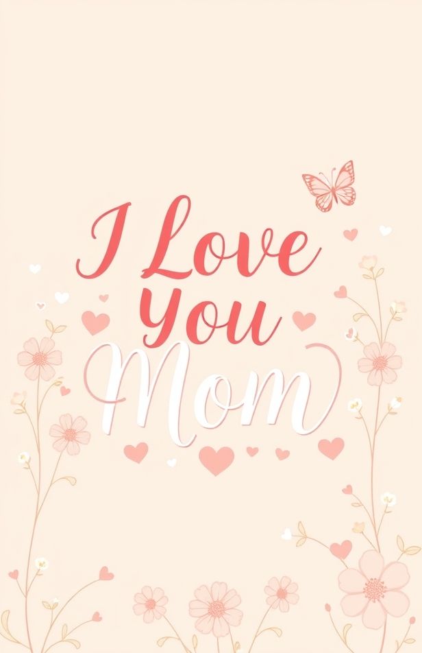 рџ ґ Free Download I Love You Mom Wallpaper By Katherinewoods