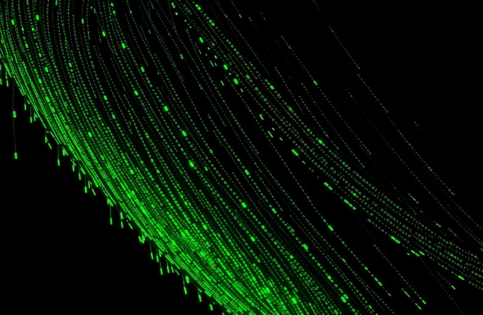 🔥 Free Download Matrix Binary Code Falling Wallpaper by @carlosruiz ...
