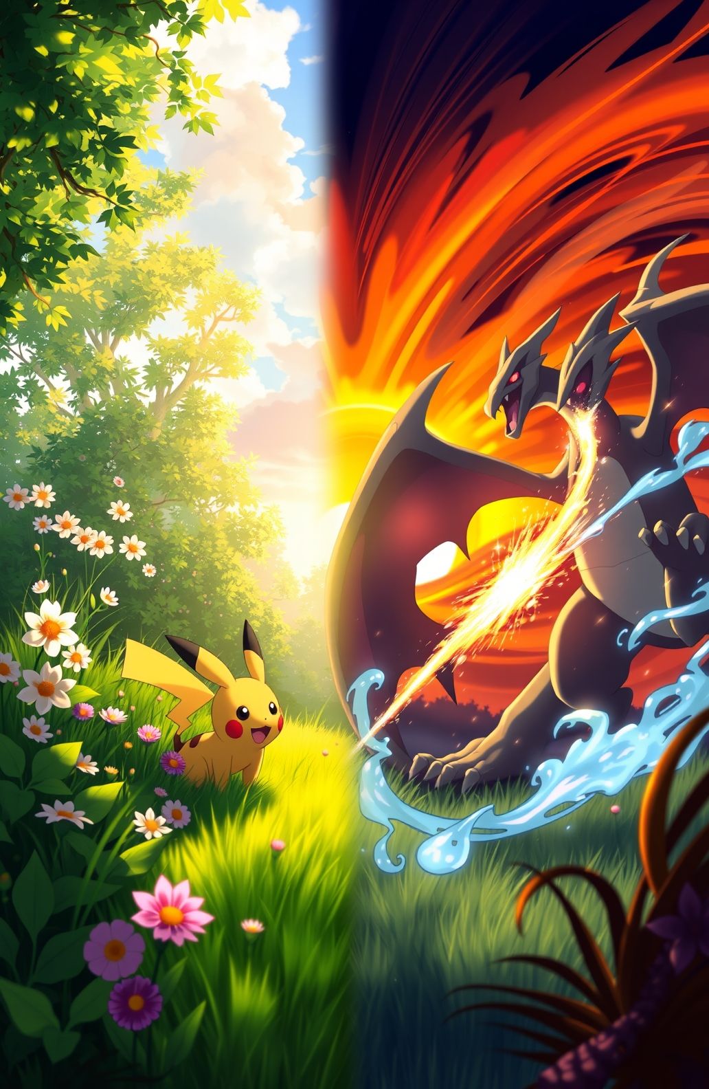 🔥 Free Download Pokemon Dual Screen Wallpaper by @scottt22 ...