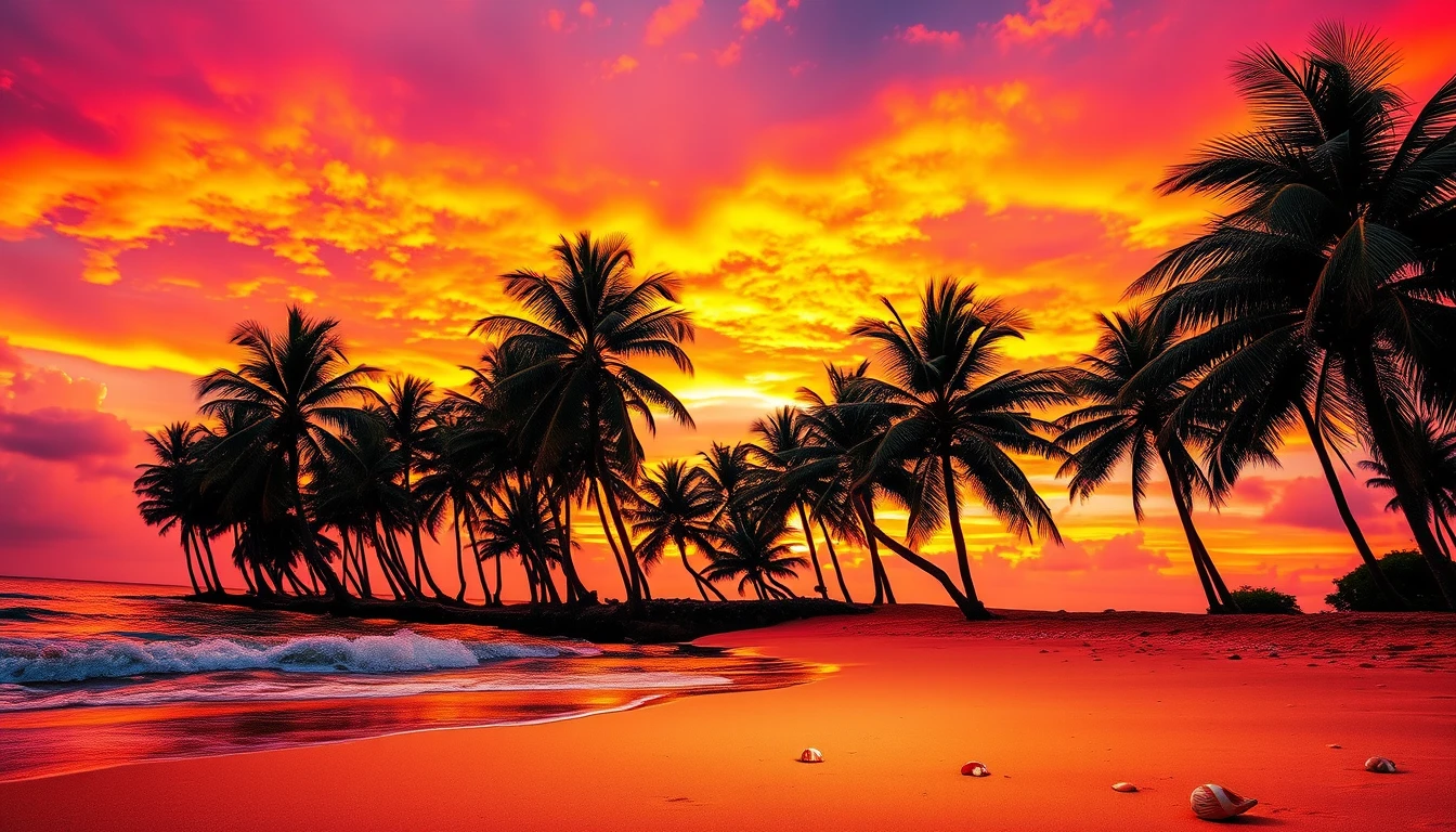 🔥 Free Download Tropical Beach Sunset Wallpaper by @roberts91 ...