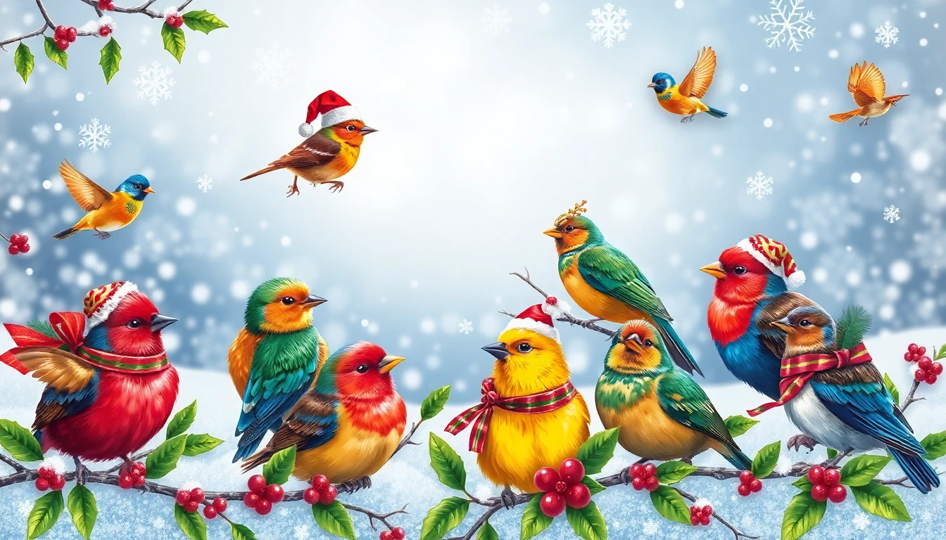 🔥 [50+] Free Christmas Bird Wallpapers | WallpaperSafari