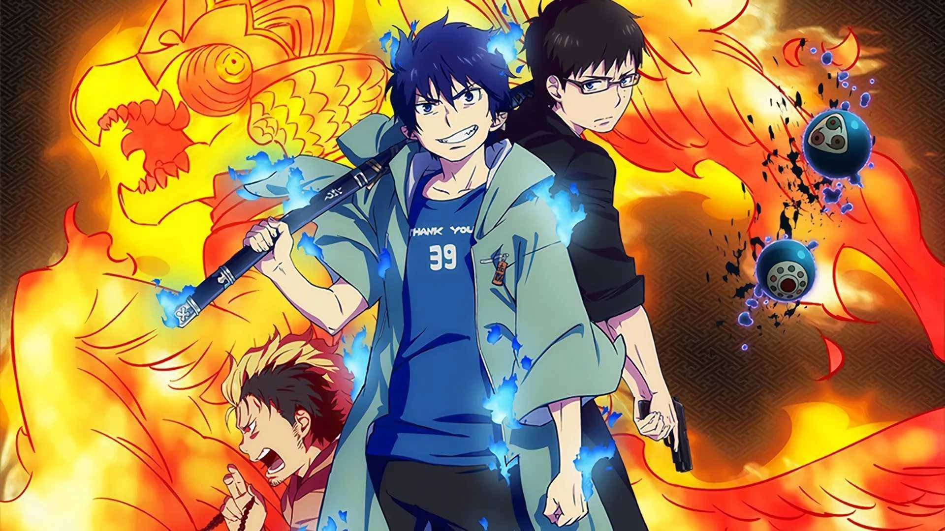 🔥 [30+] Blue Exorcist Wallpapers | WallpaperSafari