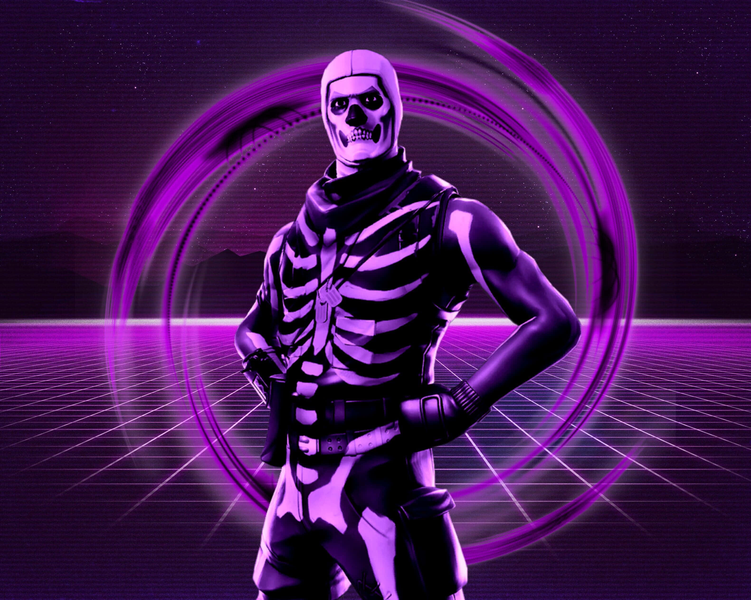 🔥 Free Download Purple Skull Trooper Wallpaper by @kristinap ...