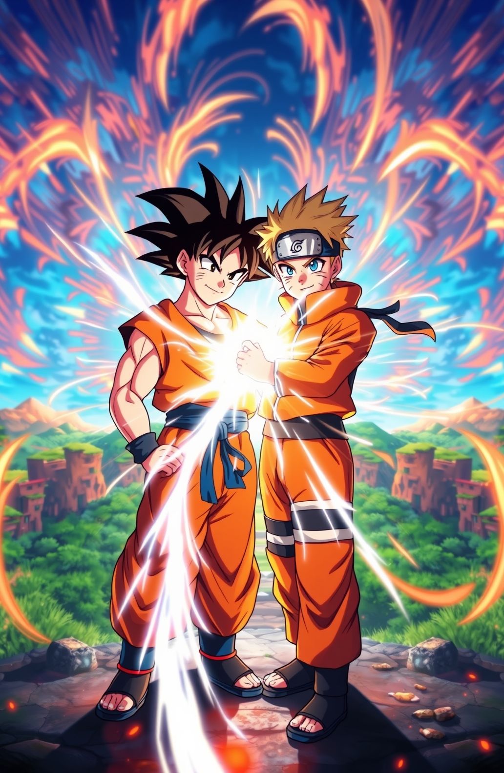 🔥 Free Download Goku And Naruto Wallpaper by @brendat15 | WallpaperSafari