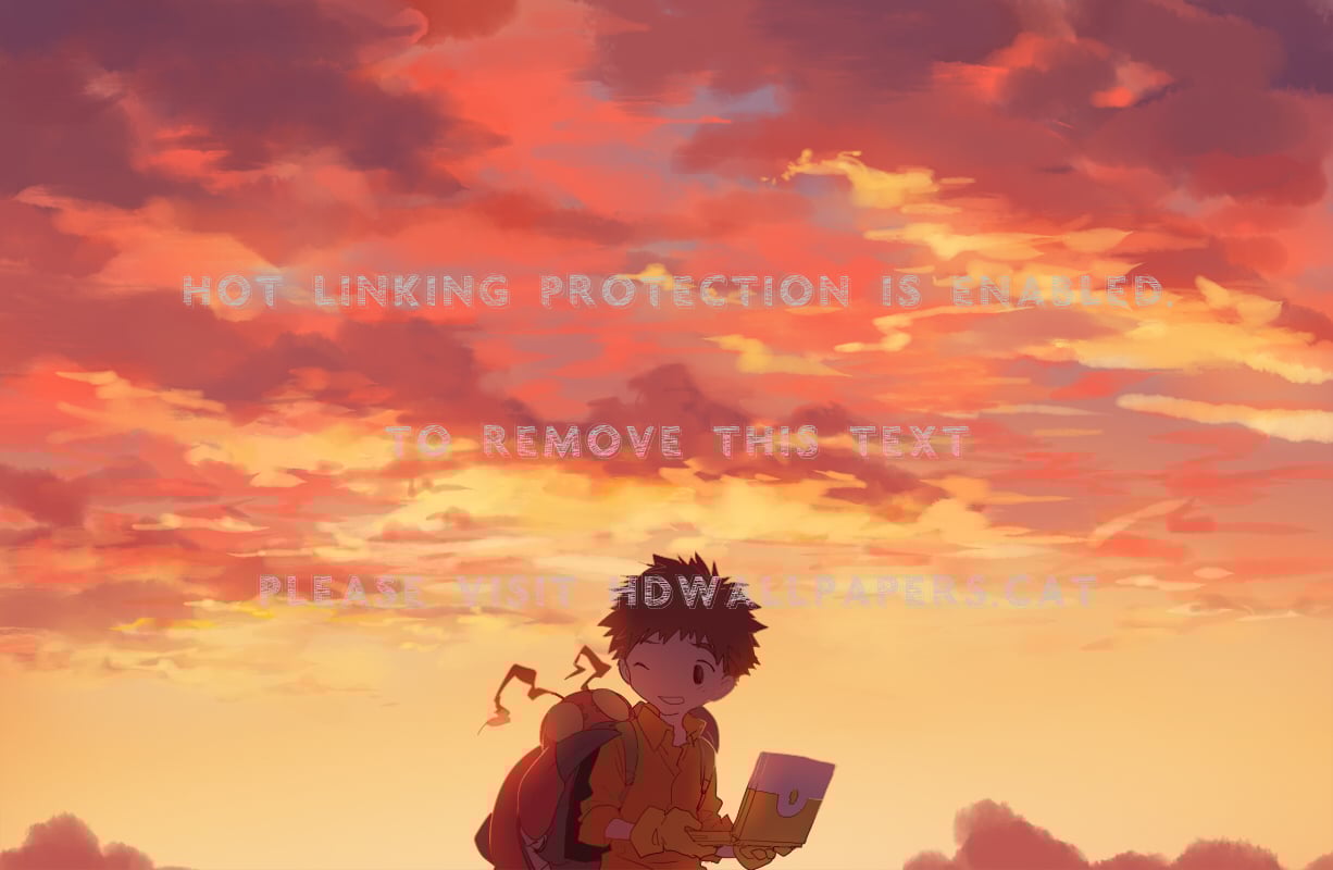 🔥 Free Download Koushiro Izumi Sky Tentomon Clouds Izzy by @irowe13 ...