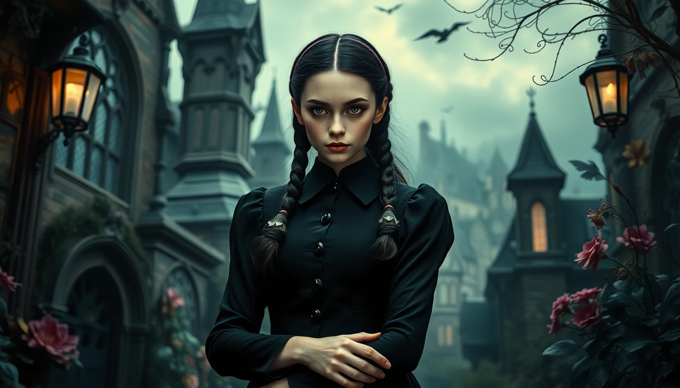 🔥 Free Download Wednesday Addams Hd Wallpaper by @johnkidd ...
