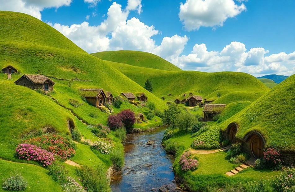 🔥 Free Download The Hobbit Shire Wallpaper by @ryanm42 | WallpaperSafari