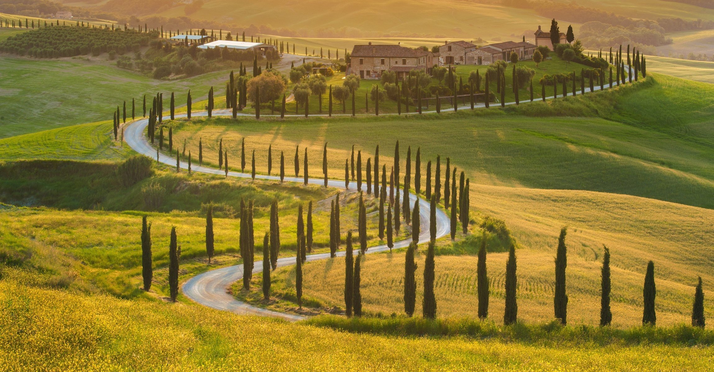 🔥 Free Download Tuscan Countryside Nature Hd Wallpaper by @oliviae18 ...