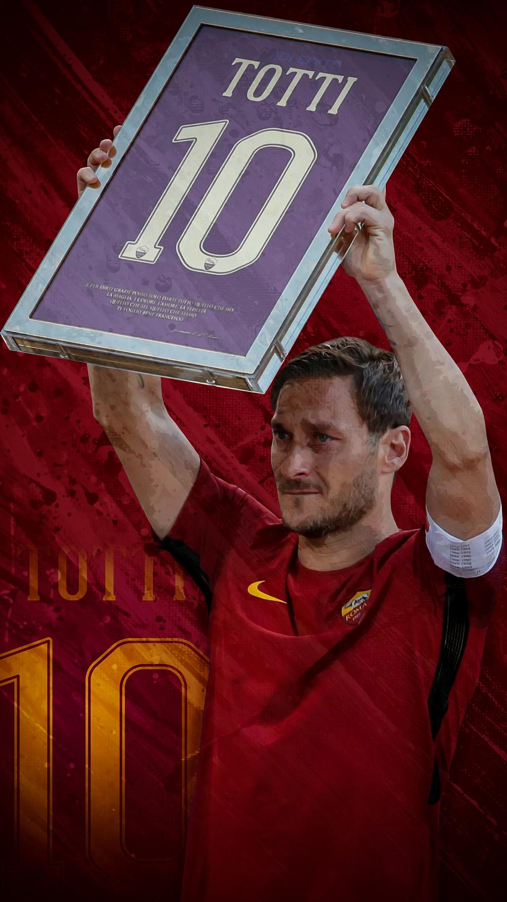 🔥 Free Download Francesco Totti As Roma Lockscreen Wallpaper Hd By Adi ...