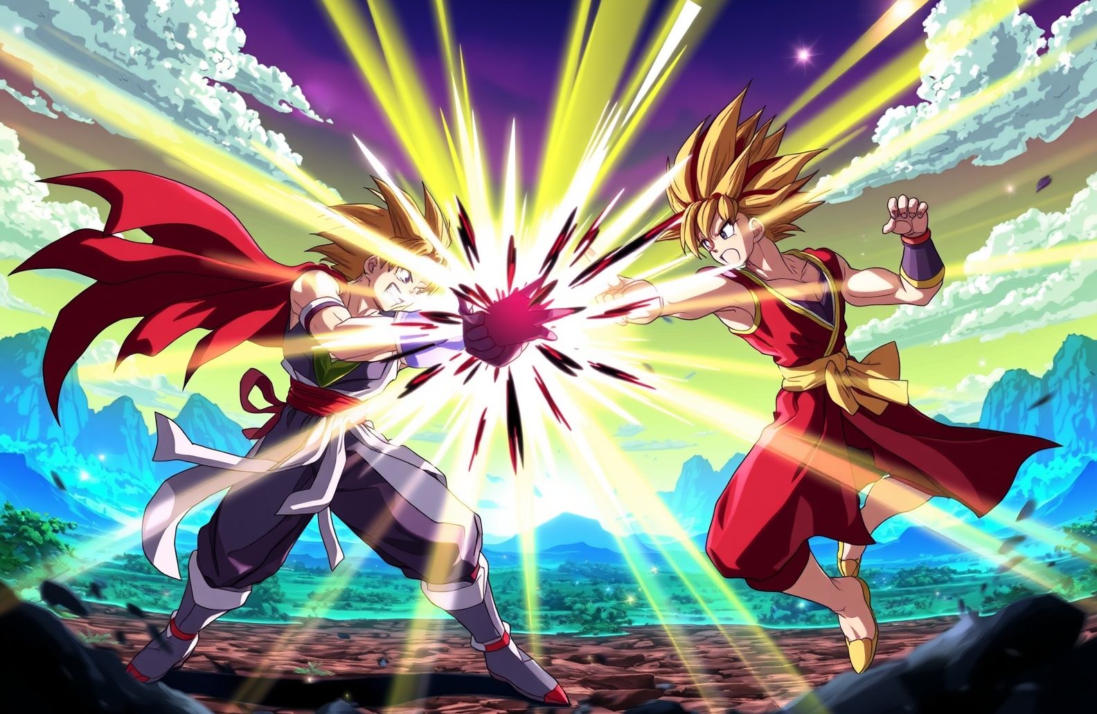 🔥 Free Download Anime Fighting Wallpaper by @toddnelson | WallpaperSafari