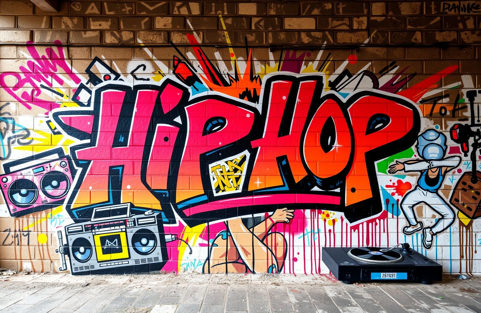 🔥 Free Download Hip Hop Graffiti Wallpaper by @mariaadkins ...