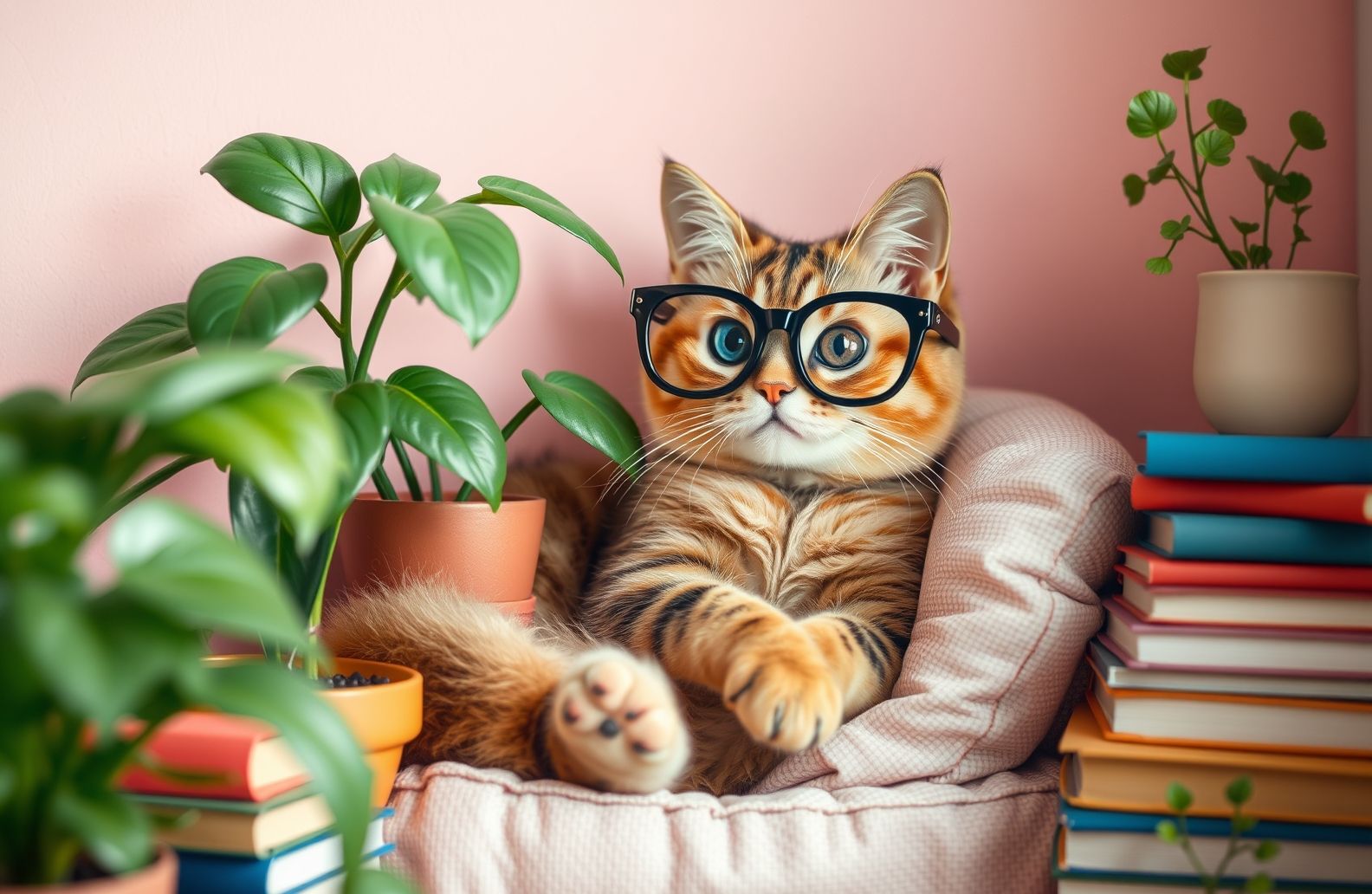 🔥 Free Download Cat With Glasses Wallpaper by @lindaf72 | WallpaperSafari