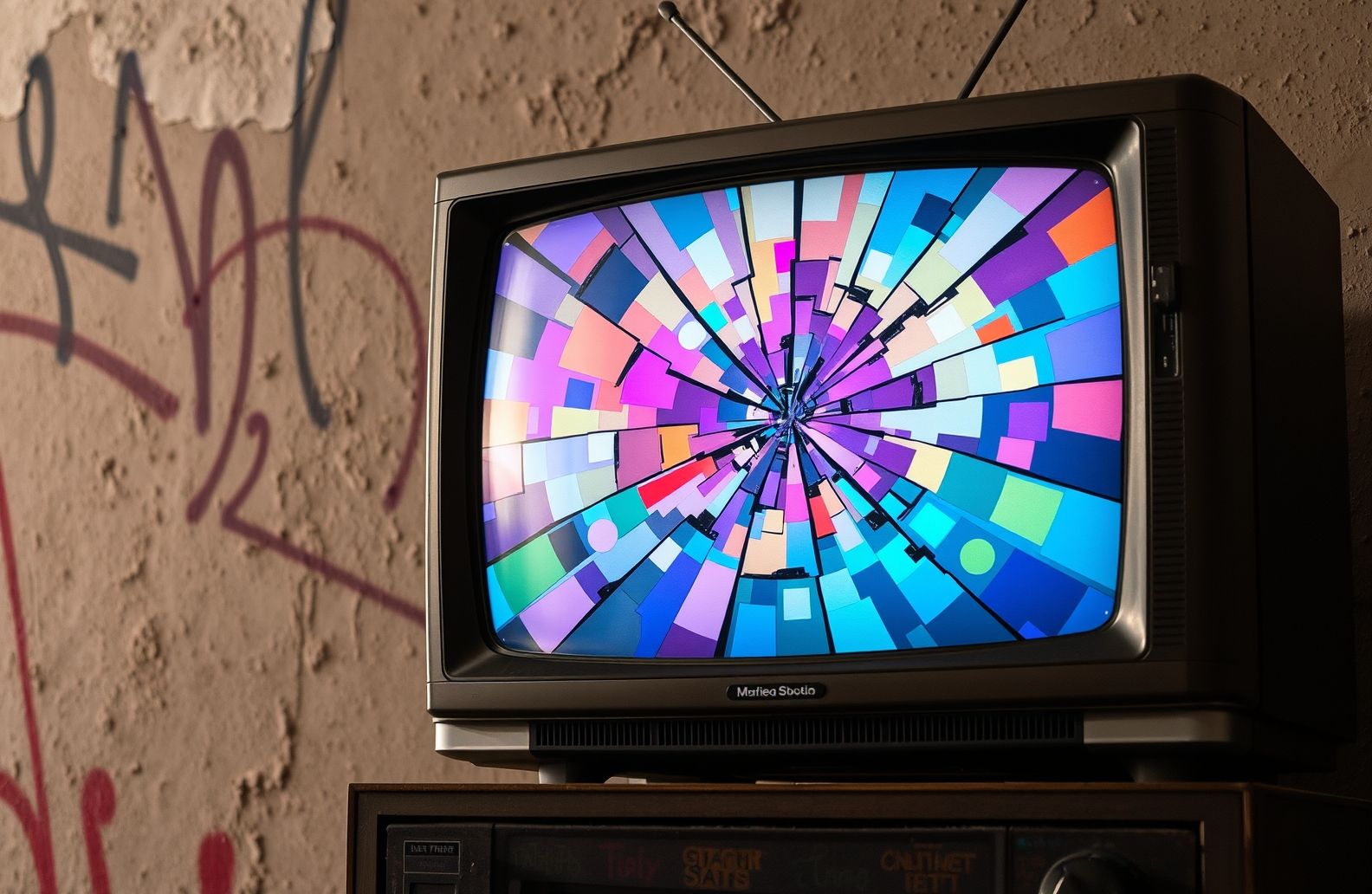 🔥 Free Download Broken Tv Screen Wallpaper by @meganscott | WallpaperSafari