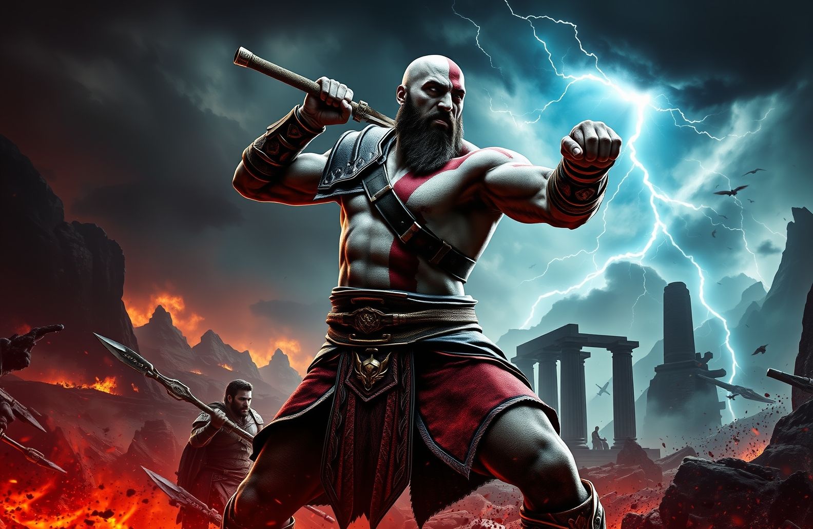 🔥 Free Download God Of War Hd Wallpaper by @angeln99 | WallpaperSafari