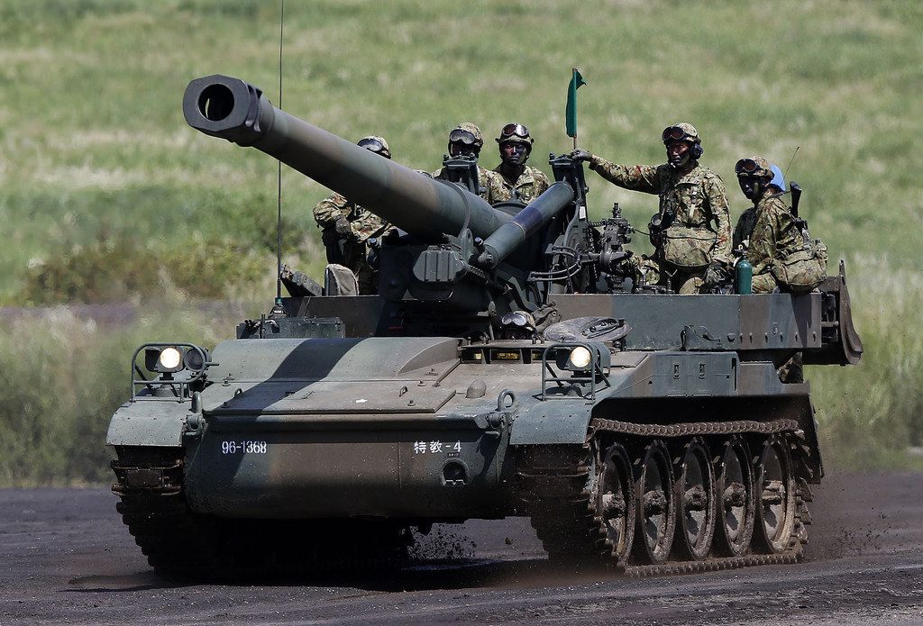 🔥 Free Download Jgsdf m110 203mm Howitzer X Milit Rfahrzeuge Panzer by ...