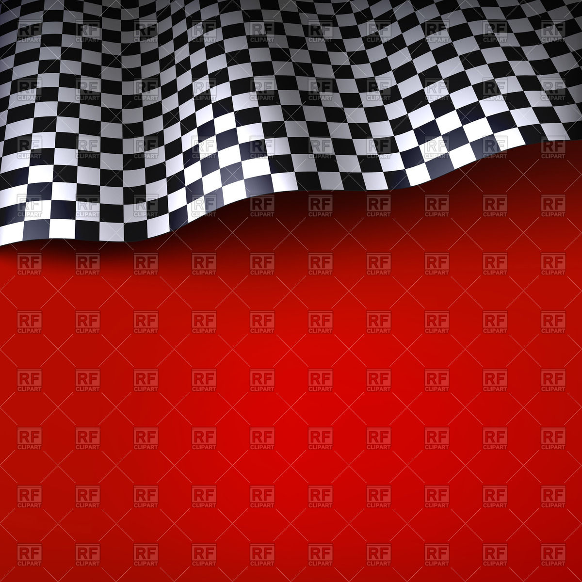 Checkered Wallpaper Border Nascar