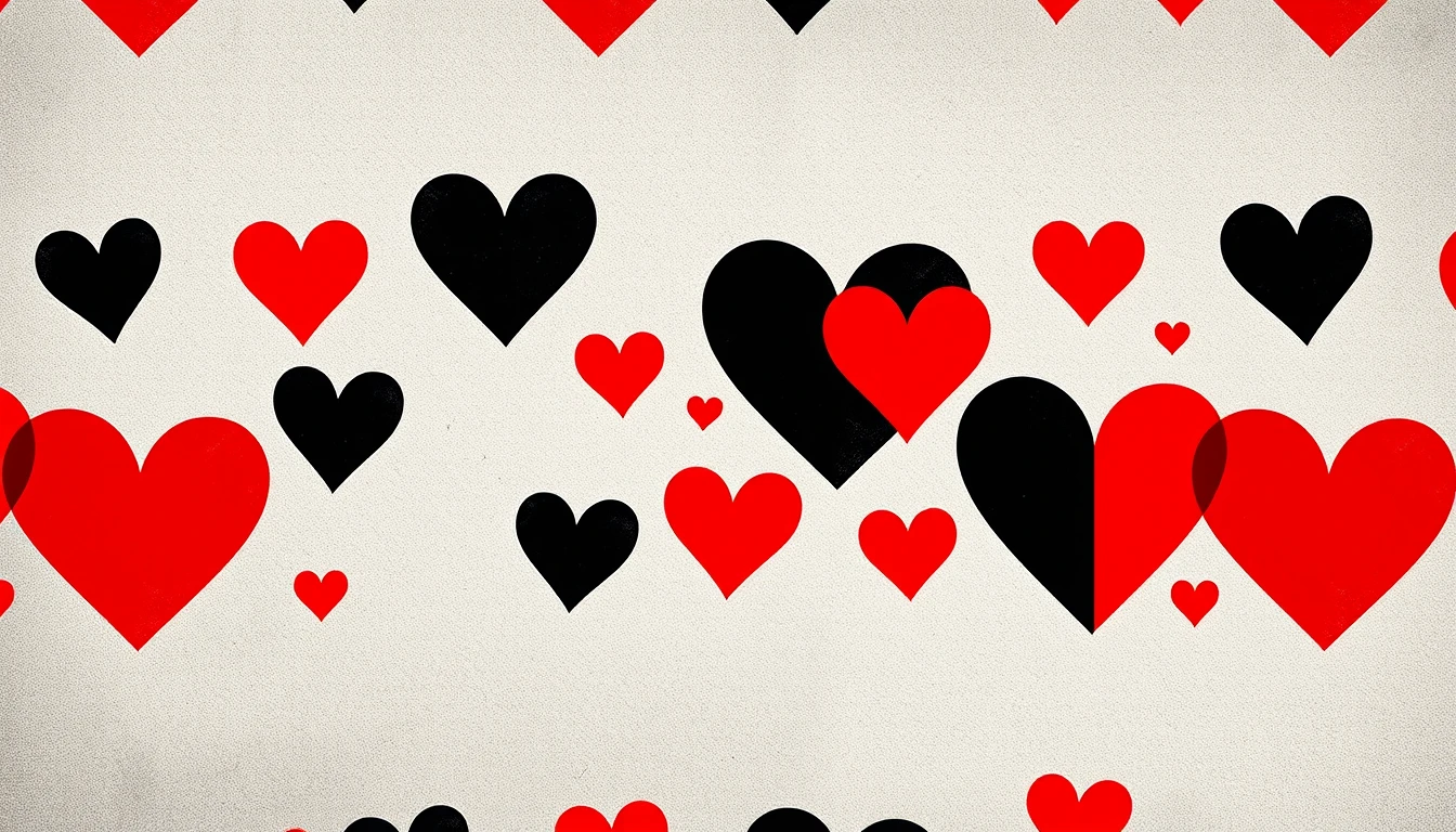 🔥 Download Red And Black Heart Wallpaper by @ginab63 on WallpaperSafari