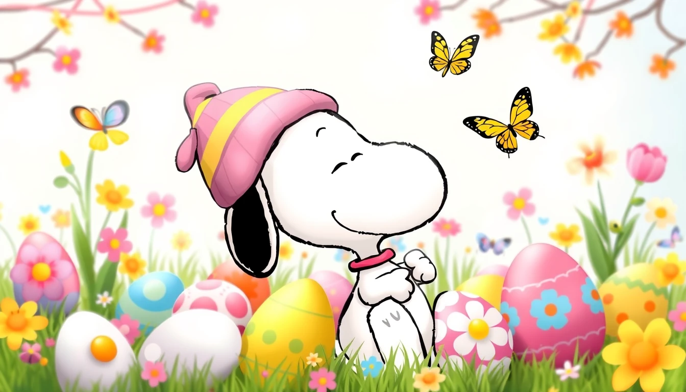 🔥 Free Download Snoopy Easter Wallpaper by @coconnor66 | WallpaperSafari