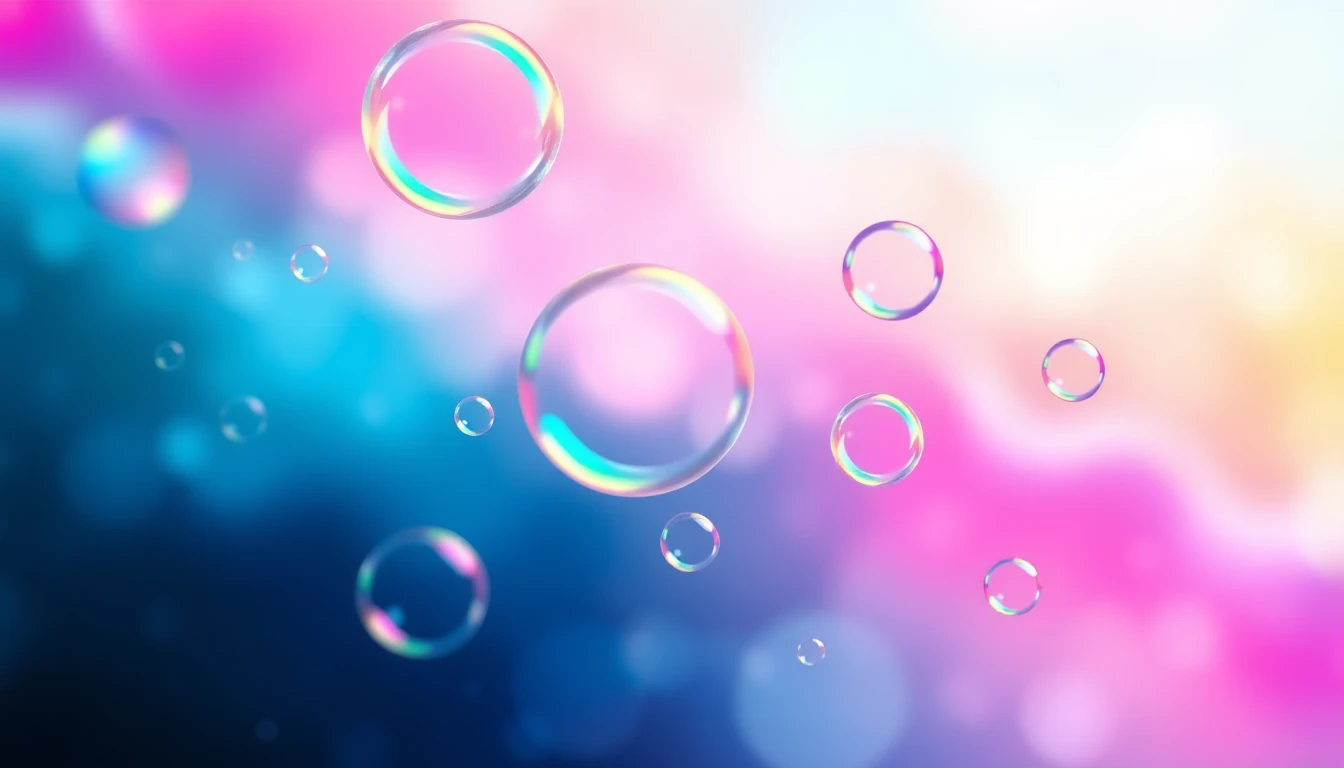 Animated Bubble Desktop Wallpaper Colorful 3d Abstract Animated